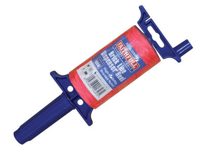 Faithfull Brick Line Dispenser Reel with Hi-Vis Line 100m (330ft ...