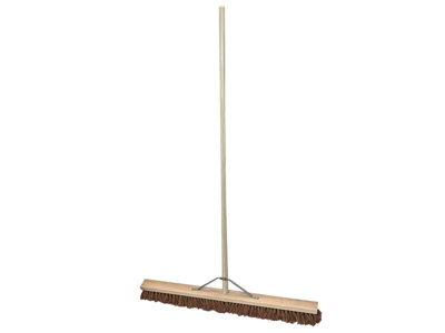 Faithfull Broom Soft Coco 900mm 36in + Handle & Stay FAIBRCOCO36H | DIY ...