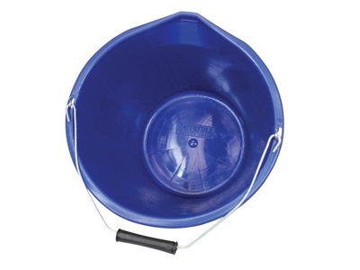 Faithfull Builder's Industrial Bucket 14 litre (3 gallon) - Blue ...