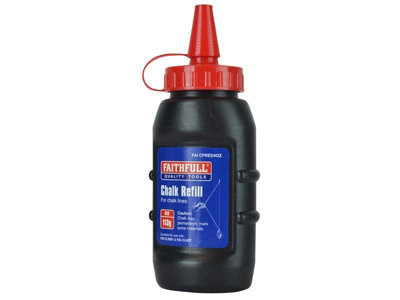 Faithfull CHALK POWDER RED 4OZ Chalk Powder Red 113g FAICPRED4OZ | DIY ...