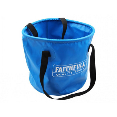 Faithfull Collapsible Bucket 12 Litre Multi Colour (One Size)