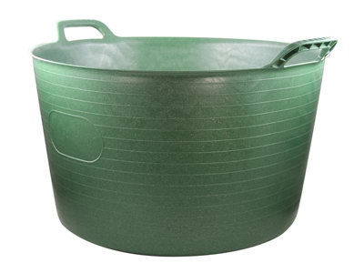 Faithfull Eco Flex Tub Bucket 56 litre - Recycled Green FAIECOFLXG56