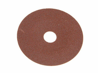 Faithfull Fibre Backed Sanding Disc 178 x 22mm 120G Pack 25 FAIAD178120 ...