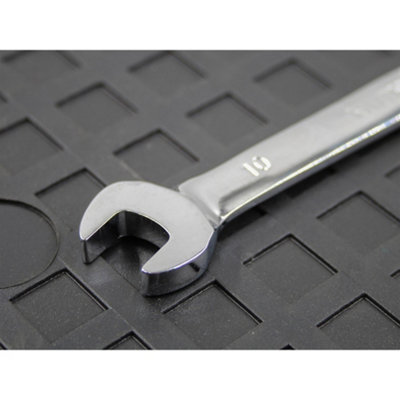 Faithfull Flex Head Ratchet Combination Spanner Multi Colour (10mm)