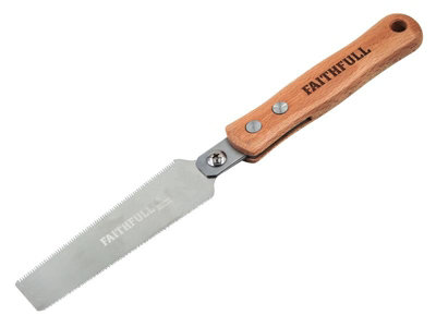 FAITHFULL FSC DOUBLE SIDED PULL SAW 125MM FAISAWP130