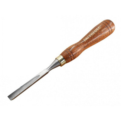 Faithfull Fsc Straight Gouge Carving Chisel Multi Colour (9.5mm (3/8in))