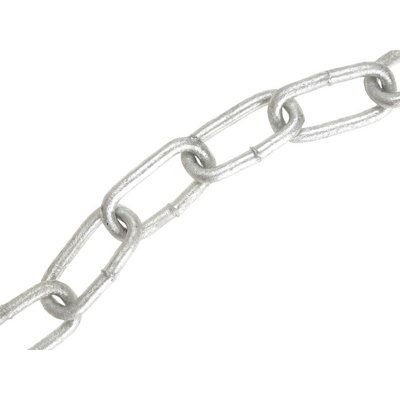 FAITHFULL GALVANISED CHAIN GALVANISED (4 X 30M REEL - MAX LOAD 120KG)