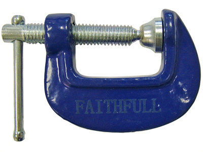 Faithfull GCL/SM/1 Hobbyists Clamp 25mm 1in FAIHC1 | DIY at B&Q