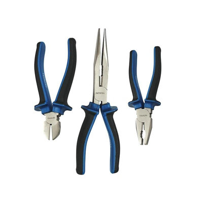 Faithfull Handyman Pliers Set, 3 Piece Multi Colour (One Size)