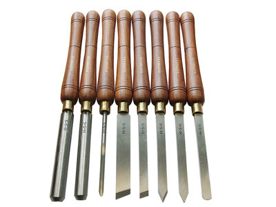 Faithfull High-Speed Steel Turning Chisel Set - 8 Essential Tools in ...