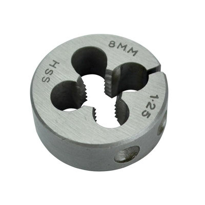 Faithfull Hss Straight Flute Split Die Multi Colour (M8)
