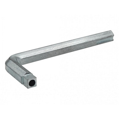 Faithfull L-shaped Radiator Spanner 10mm Square Multi Colour (One Size)