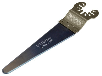 Faithfull M0010061 SK7 Sharp Scraper Blade 100mm FAIMFSCR100