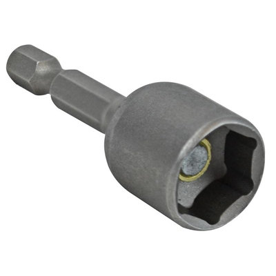 Faithfull Magnetic Hex Nut Driver 1/4in Multi Colour (Hex 13mm)