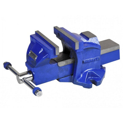 Faithfull Mechanics Vice With Magnetic Jaws Multi Colour (125mm (5in))