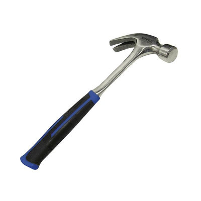 Faithfull One-piece All Steel Claw Hammer Multi Colour (20oz)