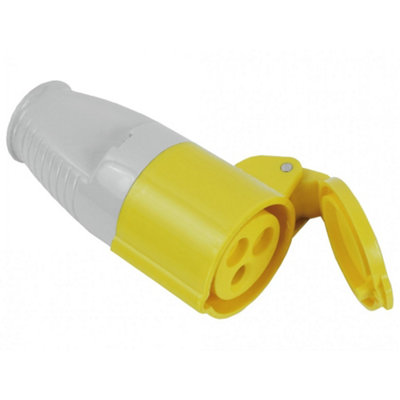 Faithfull Power Plus Coupling Socket Multi Colour (16A)