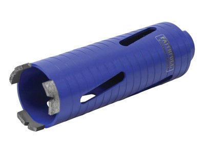 Faithfull Premium Dry Diamond Core Bit 52mm x 150mm for Precision Drilling