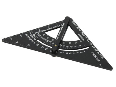 Faithfull Prestige Adjustable Quick Roofing Square 180mm (7in) FAICSQA7CNC