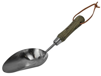Faithfull - Prestige Stainless Steel Hand Scoop Ash Handle | DIY at B&Q