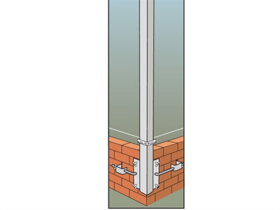 Faithfull PROEXT External Building Profiles 2m (78in) and Fittings ...