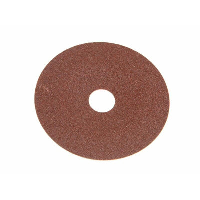 Faithfull Resin Bonded Sanding Discs Multi Colour (80G)