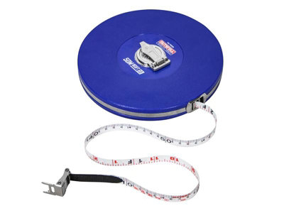 Faithfull Rounded Long Tape 50m/165ft (Width 13mm) FAITM50M