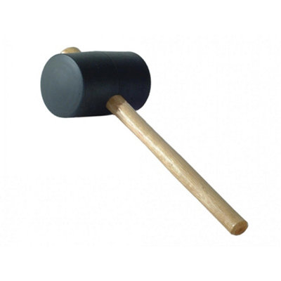 Faithfull Rubber Mallet Black (57mm (2.1/4in))