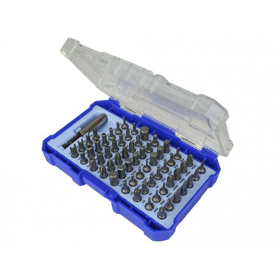 Faithfull Screwdriver Bit Set, 61 Piece Multi Colour (One Size)