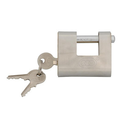 Faithfull Shutter Padlock Br Multi Colour (60mm)