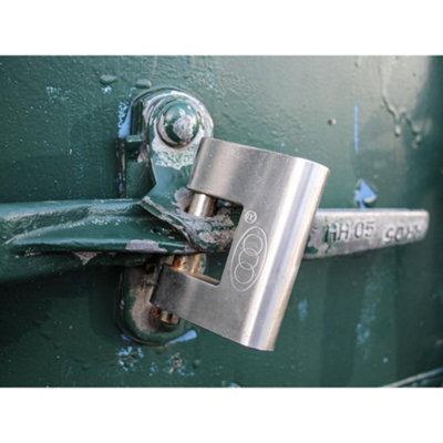 Faithfull Shutter Padlock Br Multi Colour (80mm)