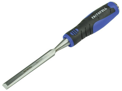 Faithfull Soft Grip Bevel Edge Chisel 13mm 1/2in FAIWCSG12