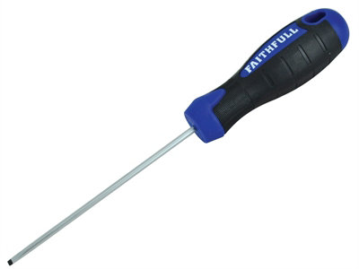 Faithfull Soft Grip Screwdriver Terminal Tip 3 x 100mm FAISDT100