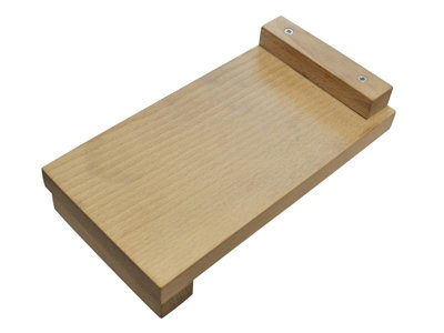Faithfull Solid Beech Bench Hook 250mm x 130mm for Accurate Sawing