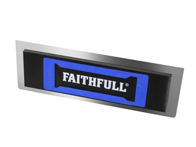 FAITHFULL STAINLESS STEEL FLEXIFIT TROWEL WITH FOAM 16IN FAIPFLEX16S