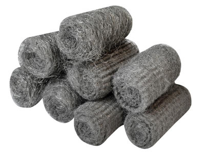 Buy Faithfull Steel Wool, Assorted Grades 20g Rolls Pack 8 FAIASW8A at B&Q