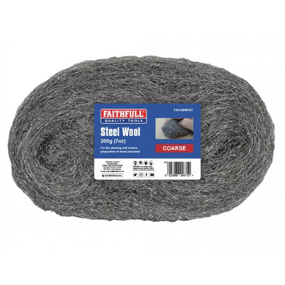 Faithfull Steel Wool Multi Colour (Co 200g)