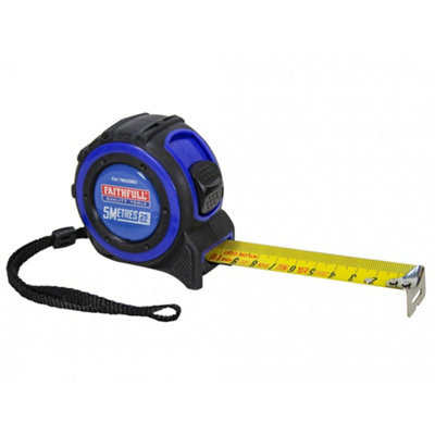 Faithfull Trade Tape Measure Multi Colour (5m (Metric only))