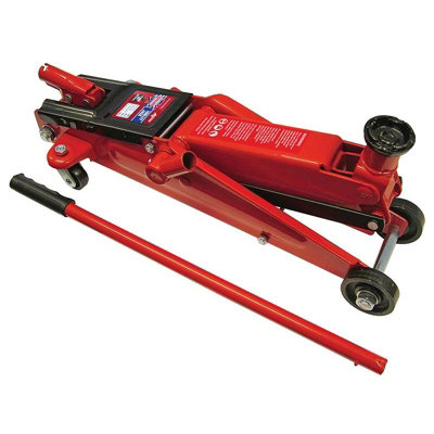 Faithfull Trolley Jack 2.5 Tonnes Multi Colour (One Size)
