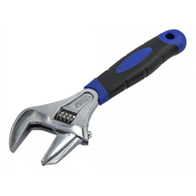 FAITHFULL WIDE MOUTH ADJUSTABLE SPANNER 200MM MULTI COLOUR (200MM)