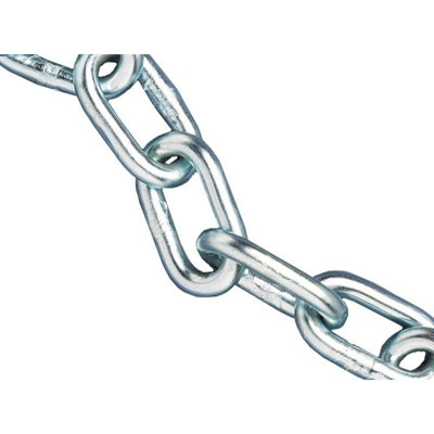 Faithfull Zinc Plated Chain Zinc Plated (8mm - 10m Reel)