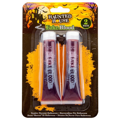 Fake Blood Halloween, Pack of 2, Pretend Blood for Halloween Dress Up ...