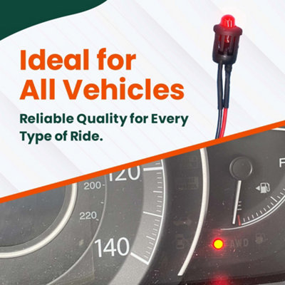 Fake Dummy Car Alarm System 12v Red LED Flashing Light Warning Car ...