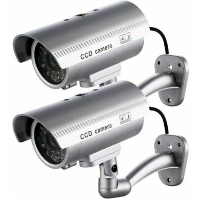 Fake Outdoor Cameras Indoor or Outdoor Fake Cameras with Flashing LED ...