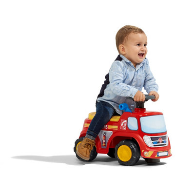 Falk Fire Engine Ride On With Compartment | DIY at B&Q