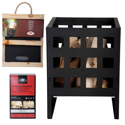 Fallen Fruits Fire Pit Kindling and Wood Wool Fire Starters Camp Fire ...