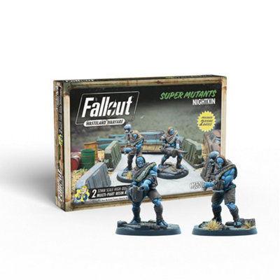 Fallout Wasteland Warefare Super Mutants: Nightkin - Brand New and Sealed