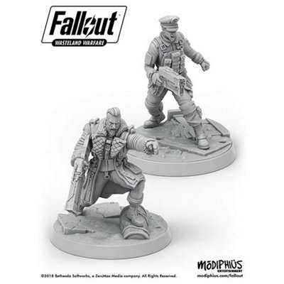 Fallout: Wasteland Warfare: Brotherhood of Steel: Elder Maxon & Capt ...