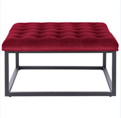 Falun Footstool Ruby Red HomeLiving