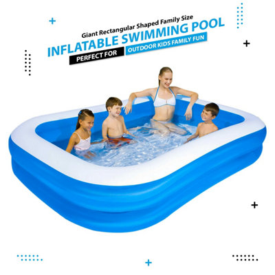 Family swimming pool (W) 1.5m x (L) 2m
